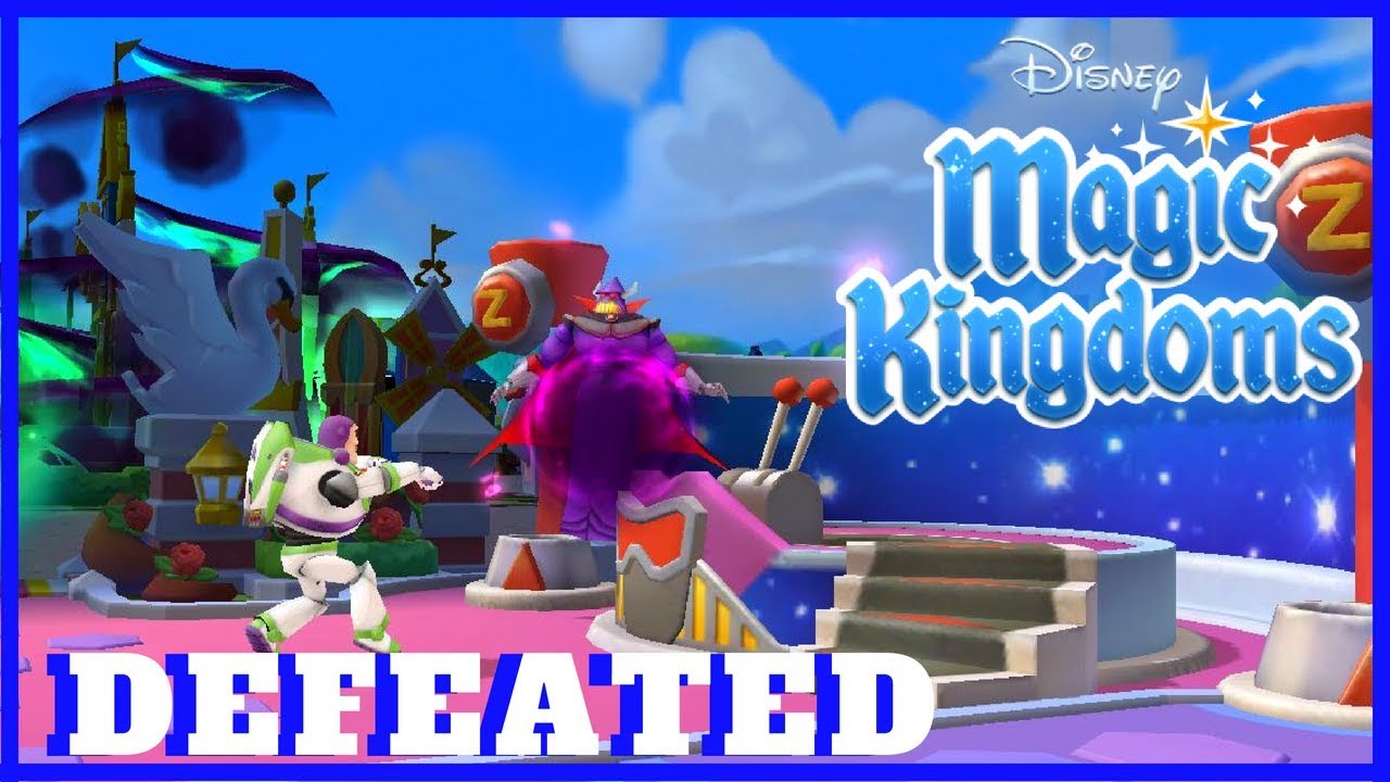 DEFEATED ZURG! Unlocked It's A Small World | Disney Magic Kingdoms ...