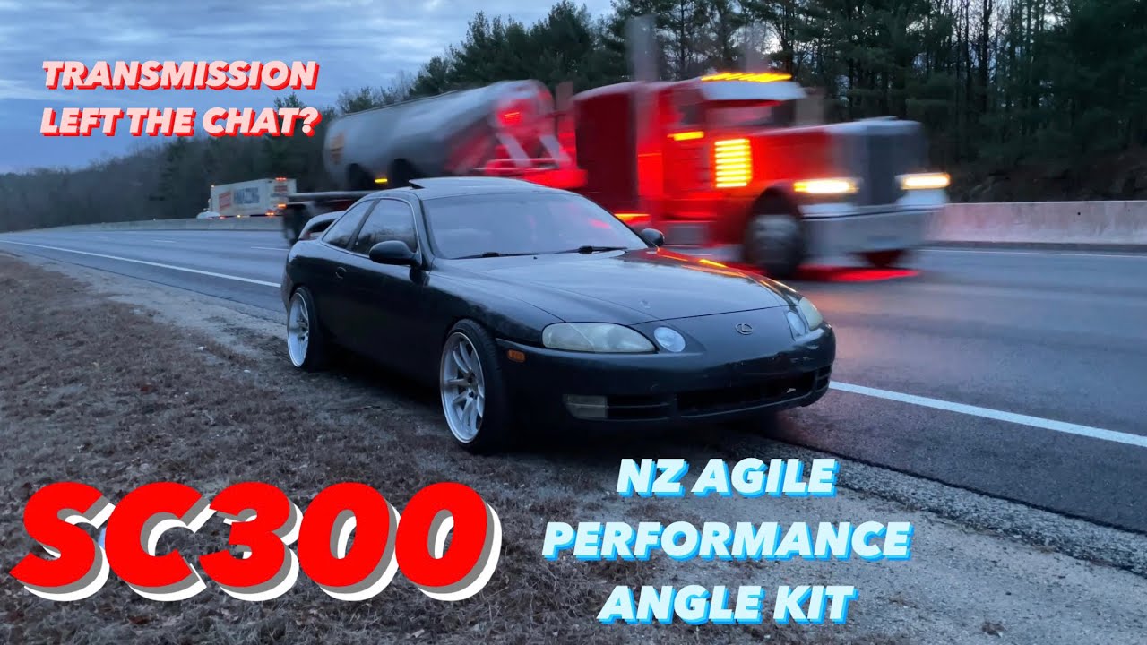 SC300 ANGLE KIT AND BLOWN TRANSMISSION? - YouTube