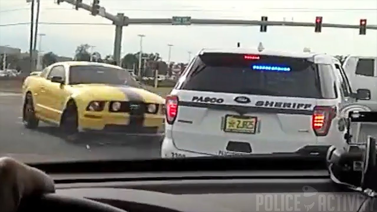 Cops Chase Fleeing Robbery Suspect in High Speed Chase | 911 Bodycam ...