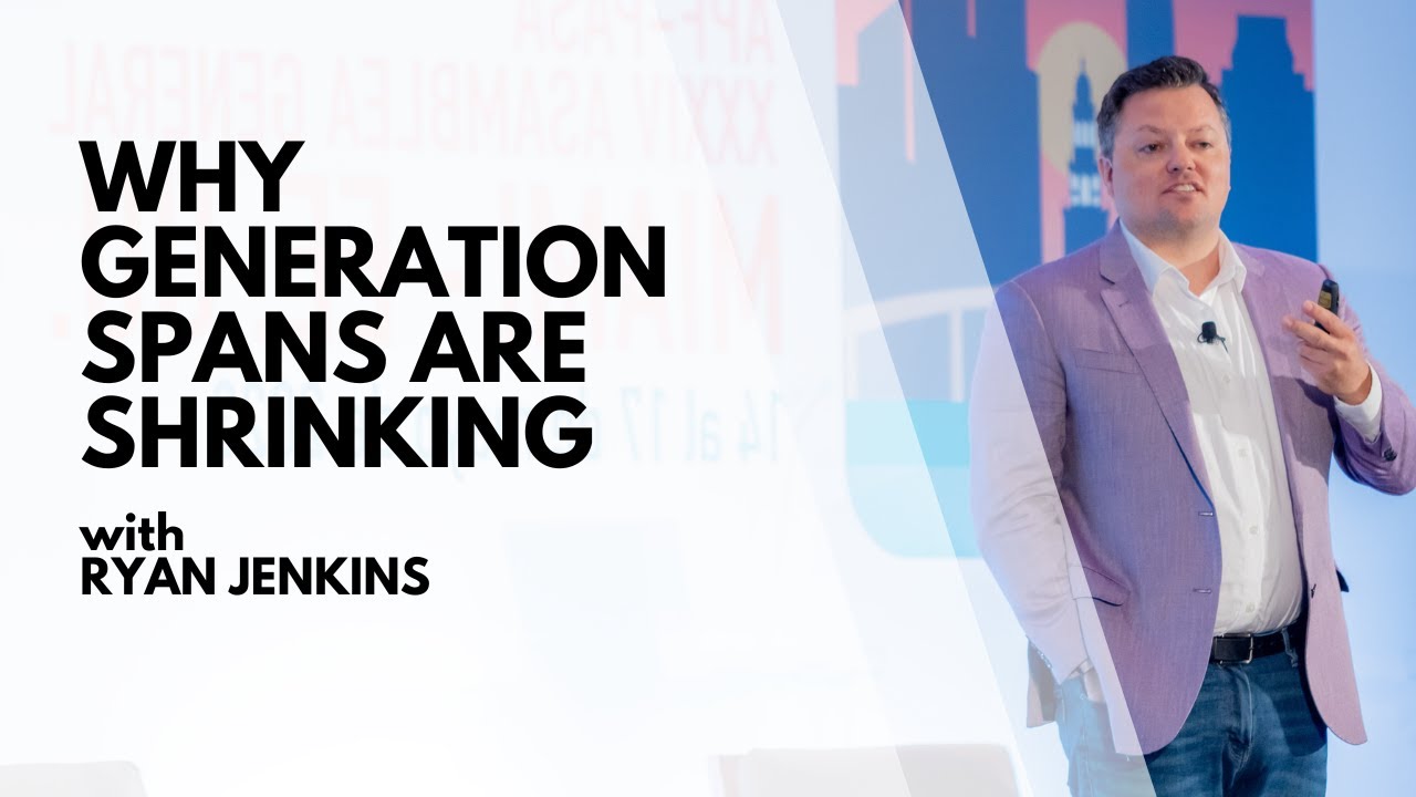 Why Generation Spans are Shrinking - YouTube