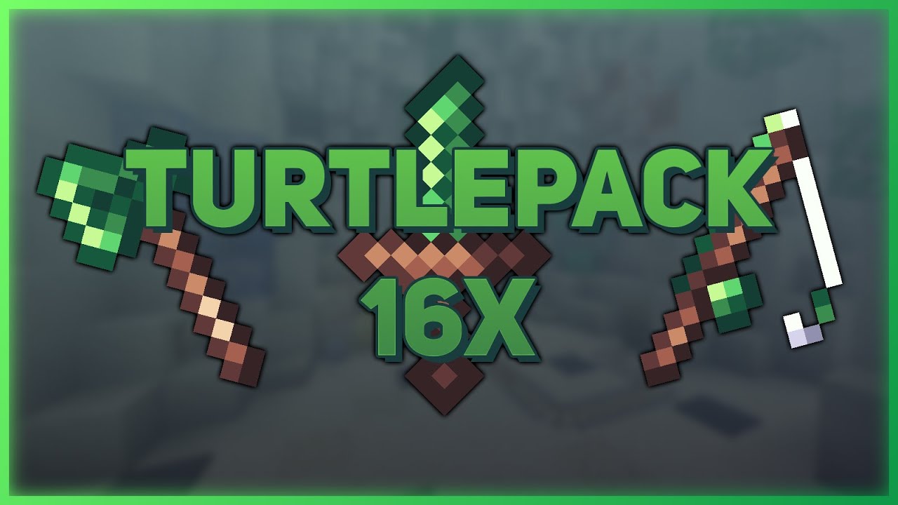 Turtle Pack 16x by XCRunnerS - YouTube