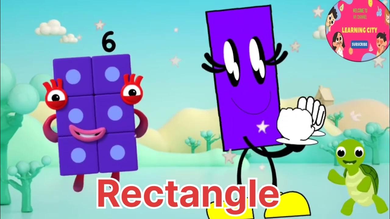 Explore Shapes For Kindergarten | Learn to Count 12345 |Counting Maths |Numberblocks ...