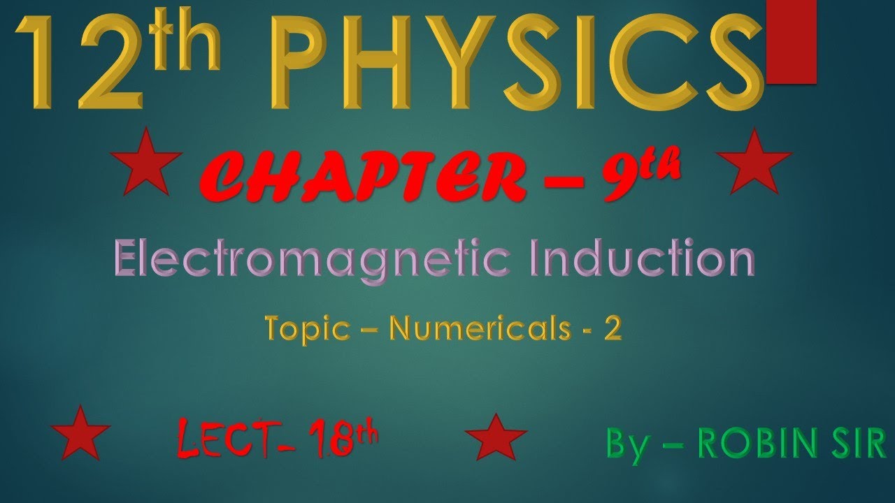 12th Physics / chapter - 9 / lect - 18 - YouTube