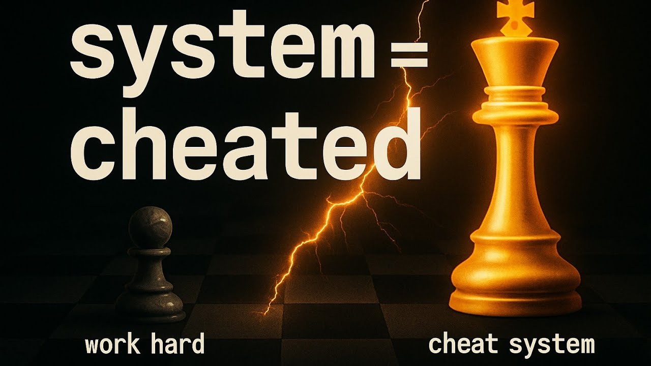 Rich Don't Work Harder, They Cheat the System | Financial Freedom ...