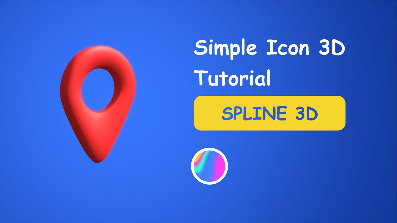 3D MAKING TUTORIAL #3 | HOW TO CREATE 3D ICONS WITH SPLINE DESIGN - YouTube