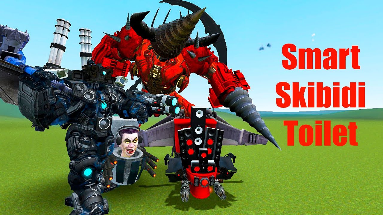 The Skibidi smart toilet and upgraded Sibidi head in every battle in ...