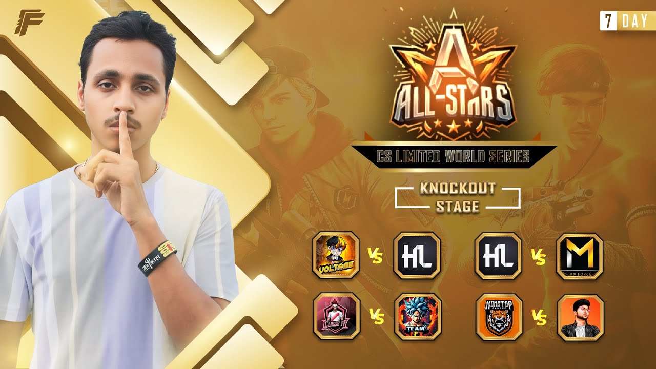 ALL STARS CS LIMITED WORLD SERIES DAY - 7 || CASTER : LEGIT X LIVE ...