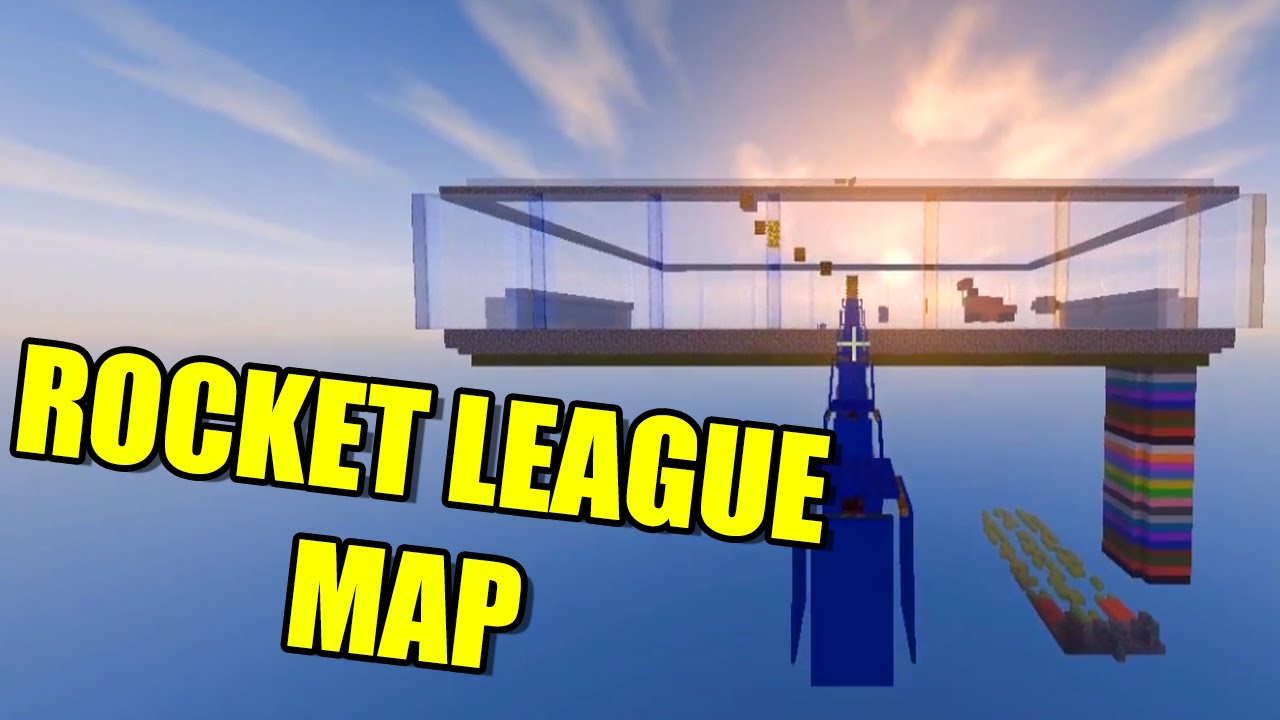Rocket League MAP | Minecraft JUMPWORLD - YouTube
