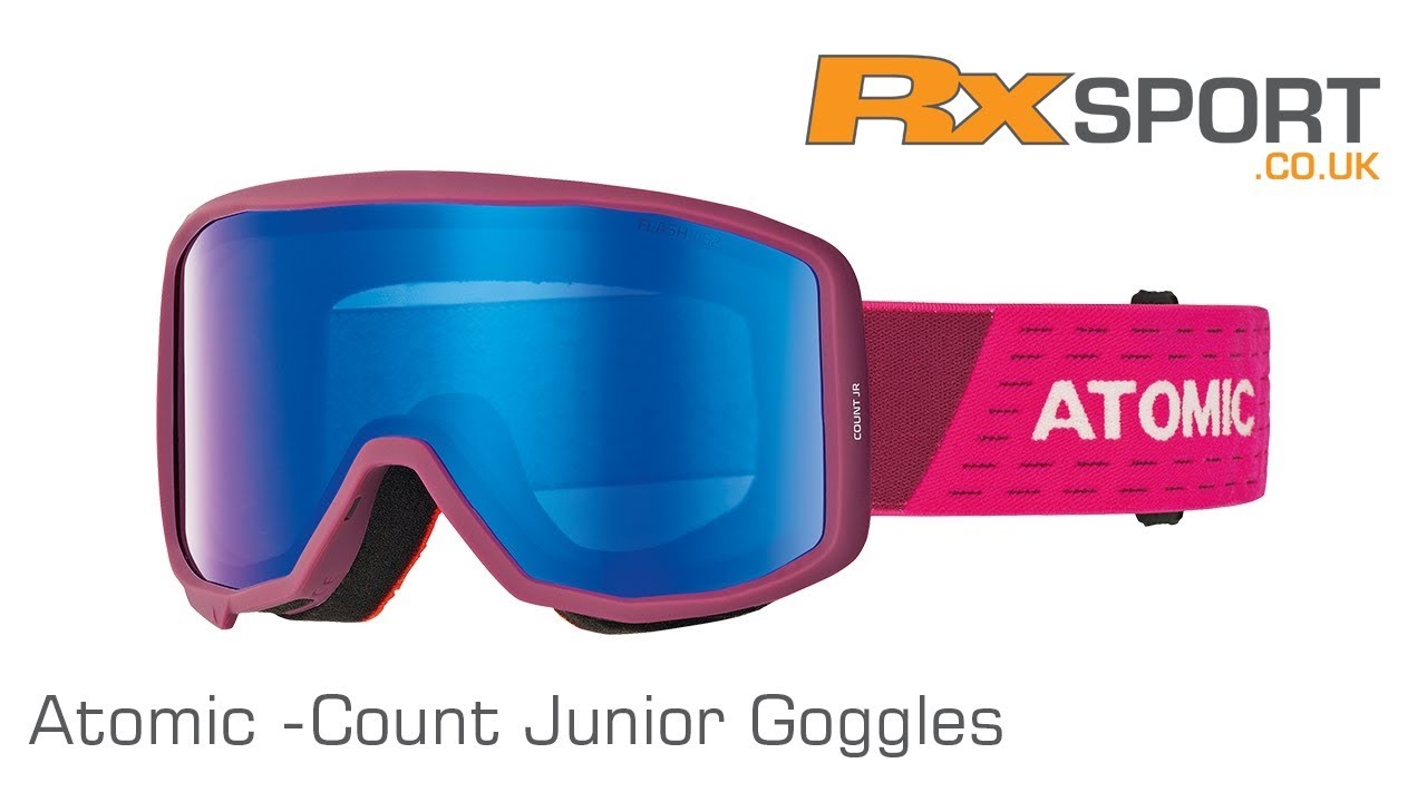 Atomic Count Junior Goggles | In Review With RxSport - YouTube