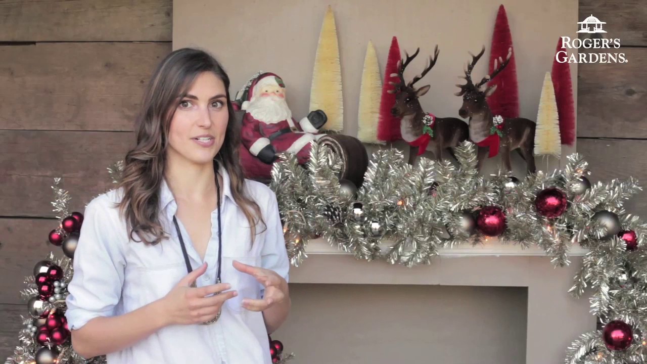 How to Decorate your Holiday Mantle with Megan Blanco - YouTube