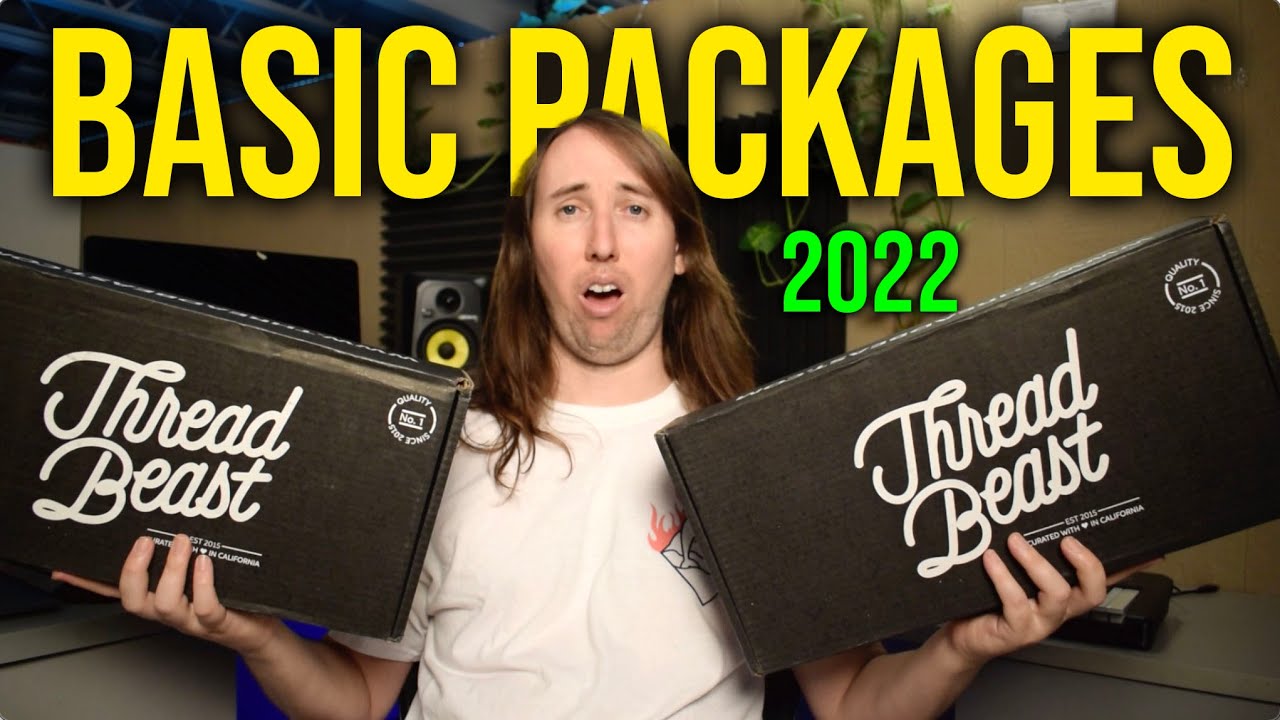 Two ThreadBeast Basic Package Unboxings and Review 2022 - YouTube