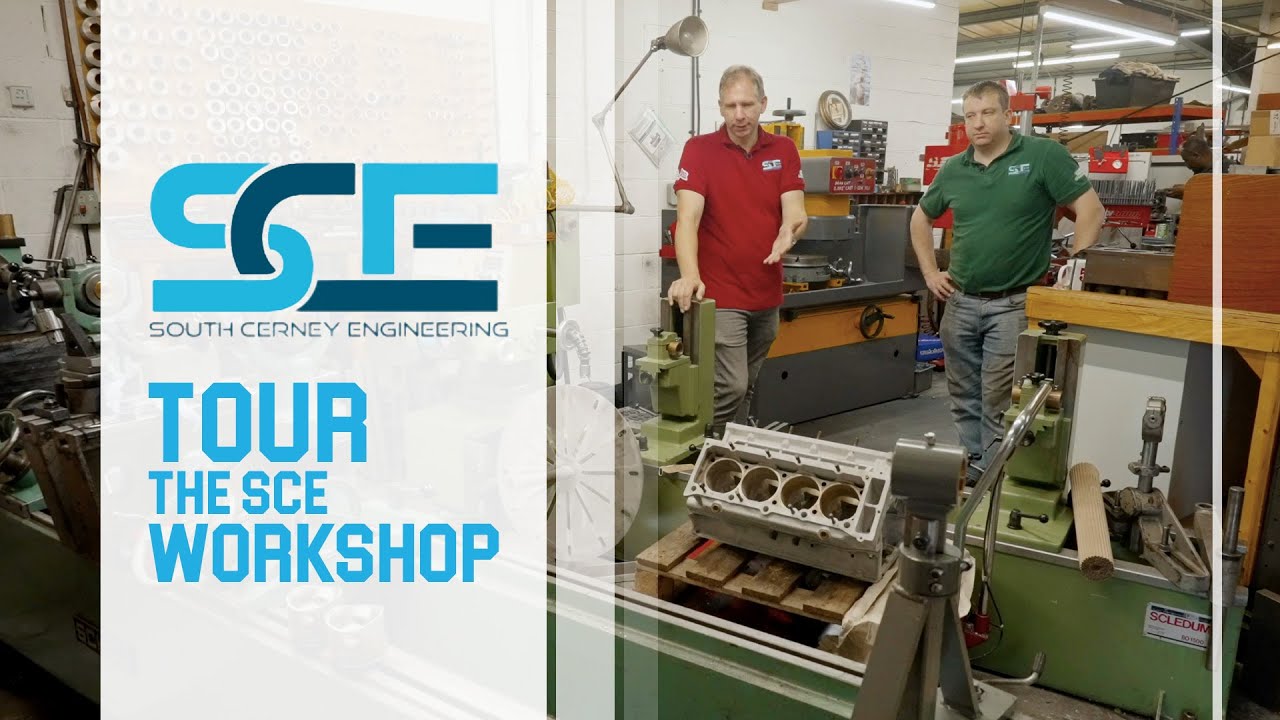 South Cerney Engineering - Engine Workshop Tour - YouTube