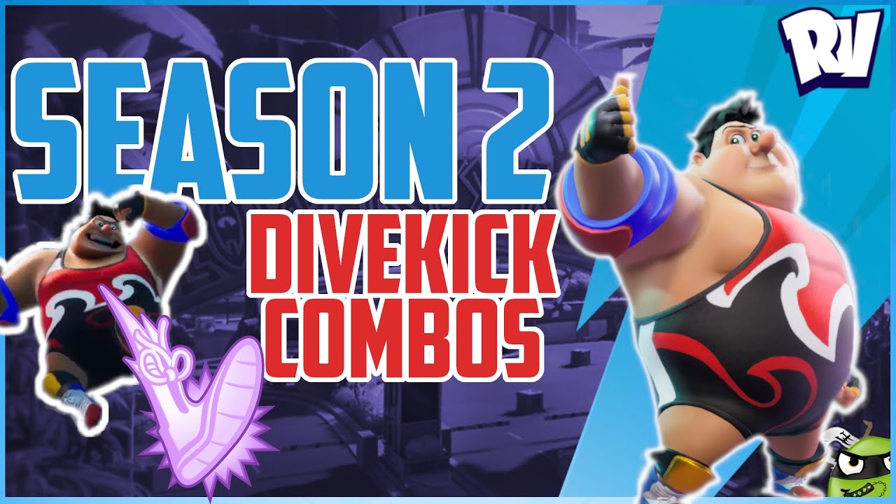 NEW season 2 DIVEKICK Combos | Rumbleverse - YouTube