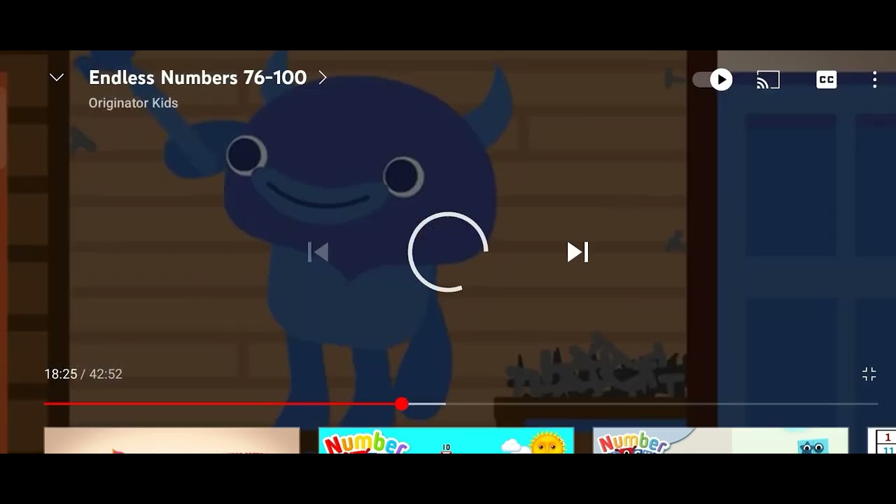 endless numbers 86 not moving - YouTube