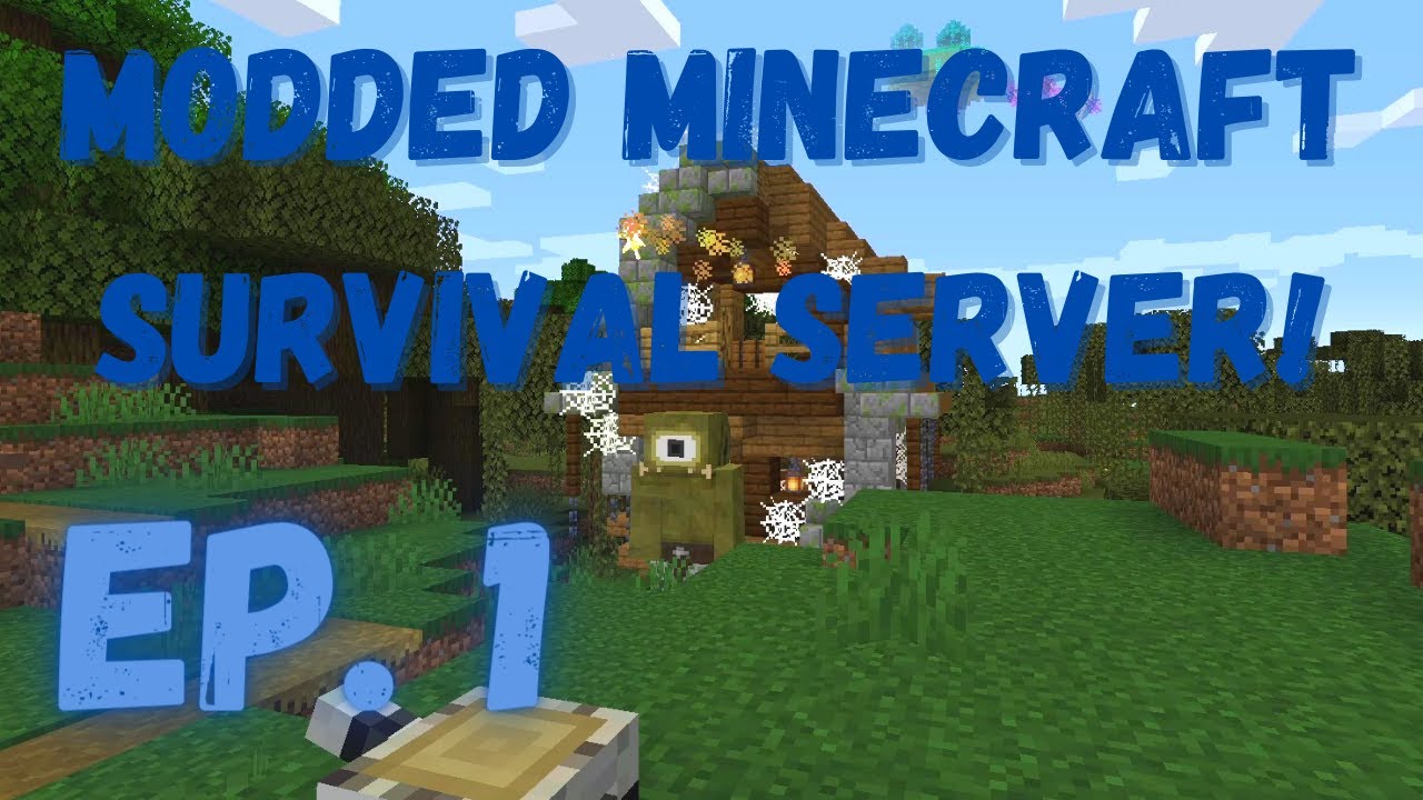 Modded Minecraft Survival Server Episode 1- Now with 250ft of Ethernet ...