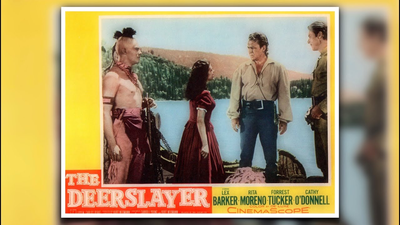 The Deerslayer 1957 Western Lex Barker Rita Moreno Forrest Tucker - YouTube