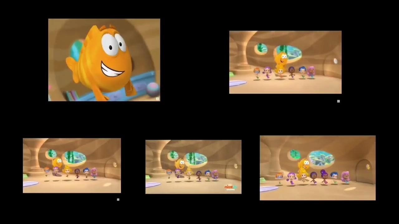 Bubble Guppies Line Up Song Comparison Season 1 5720p - YouTube