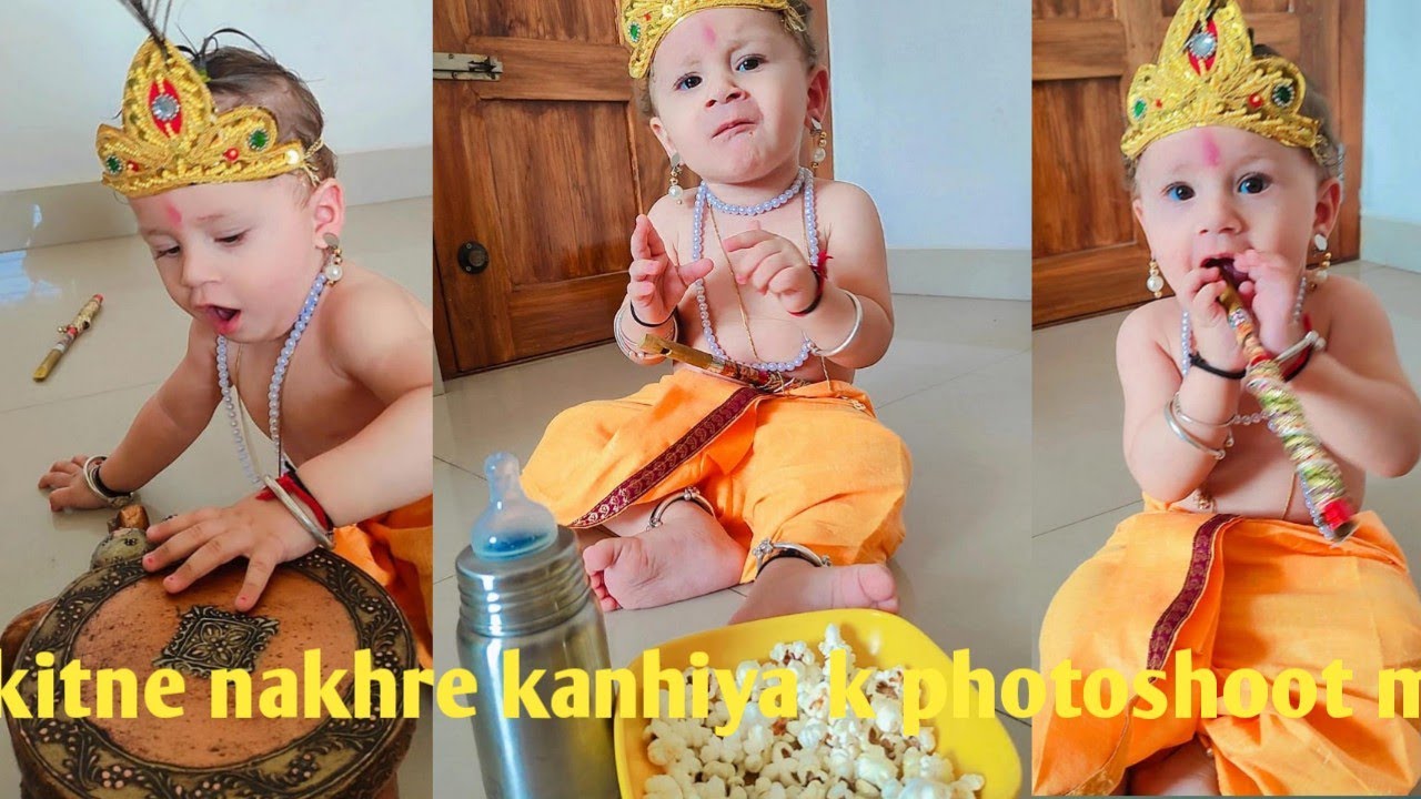 10 Month Birthday Baby Photoshoot kanhiya Baby Bahut Nakhre H Kanha K 10-month-birthday-baby-photoshoot-kanhiya-baby-bahut-nakhre-h-kanha-k