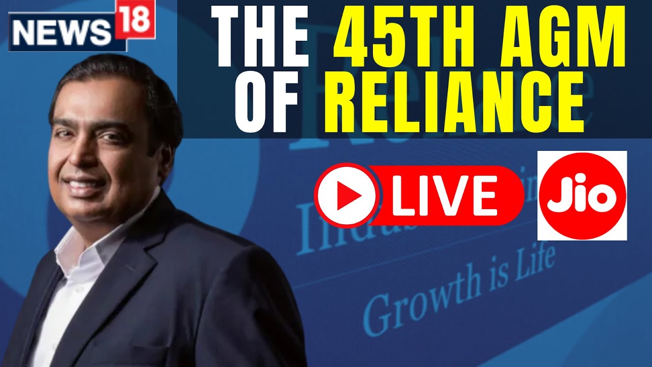 Reliance News | Reliance AGM 2022 | Reliance Annual General Meeting ...