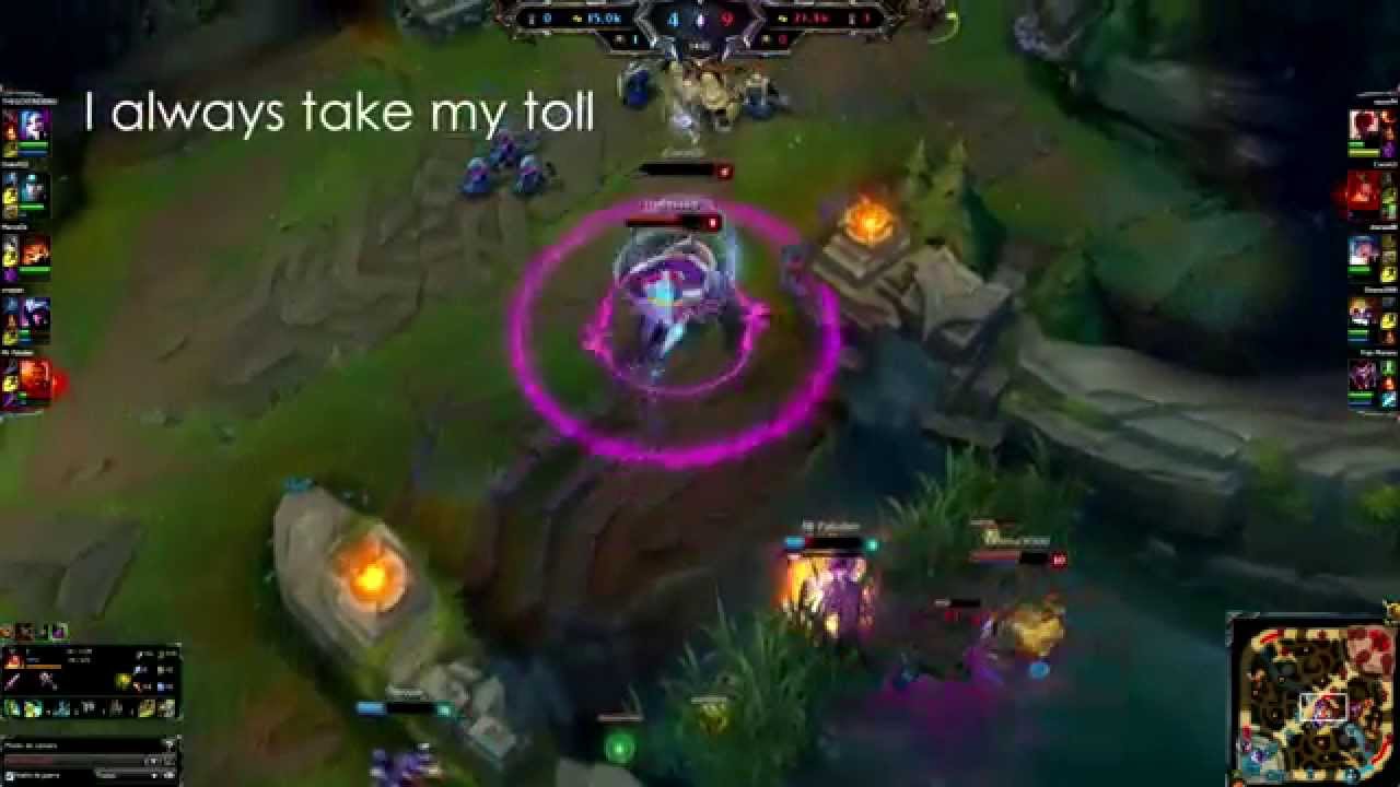 Awesome bot lane plays - League of Legends - YouTube