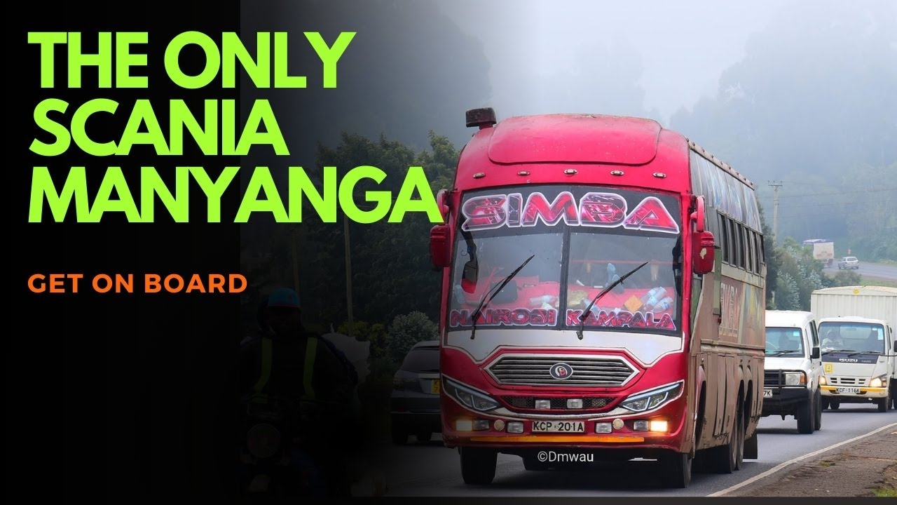 THE ONLY MANYANGA BUS IN KENYA //POLICE BUS// YA MABOYZ - YouTube
