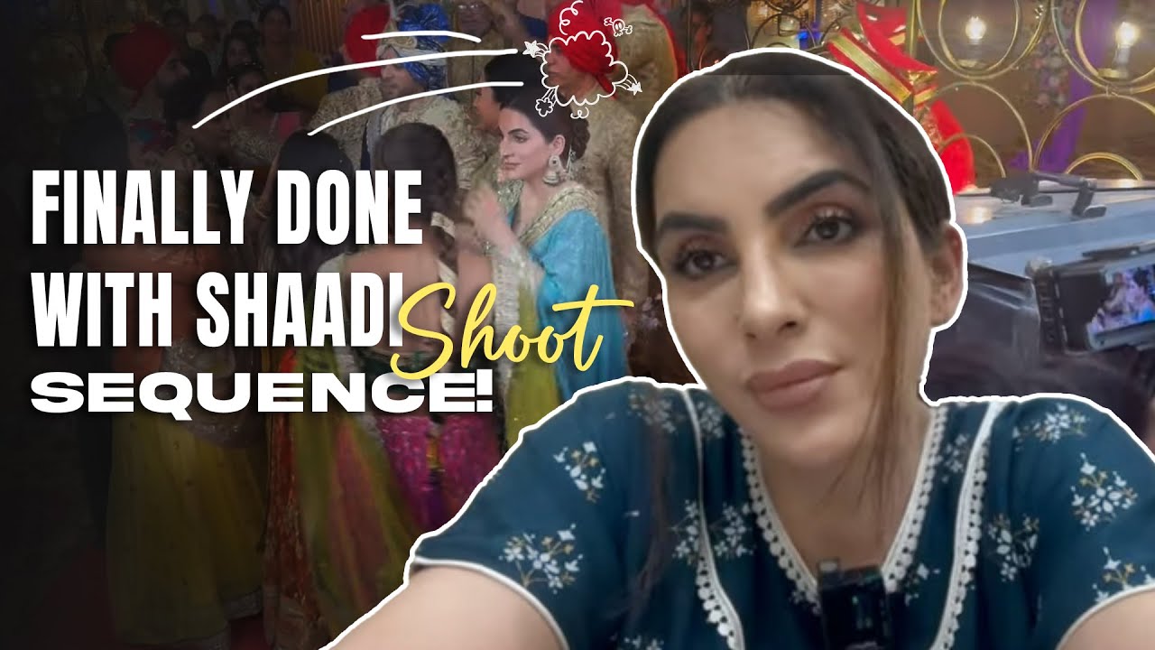 Finally, Done With Shaadi Shoot Sequence | Mansi Sharma Vlogs - YouTube