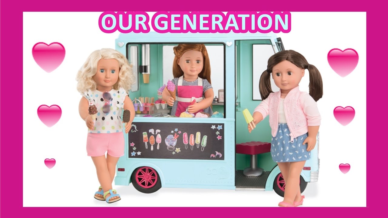 BONECA OUR GENERATION, A BONECA AMERICAN GIRL - YouTube