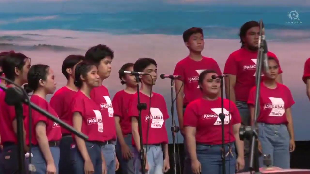 Leni Robredo leads Pasig grand rally - YouTube