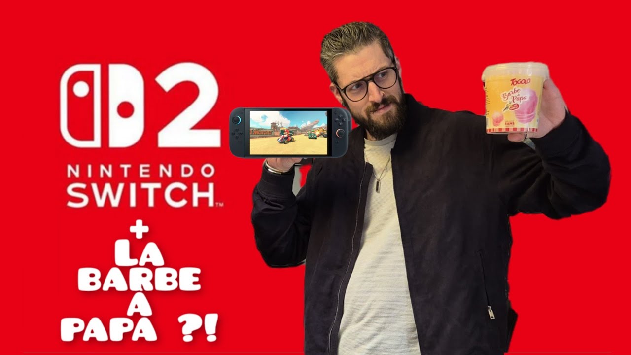 QG des Gamers : La Switch 2 et la barbe à papa - YouTube