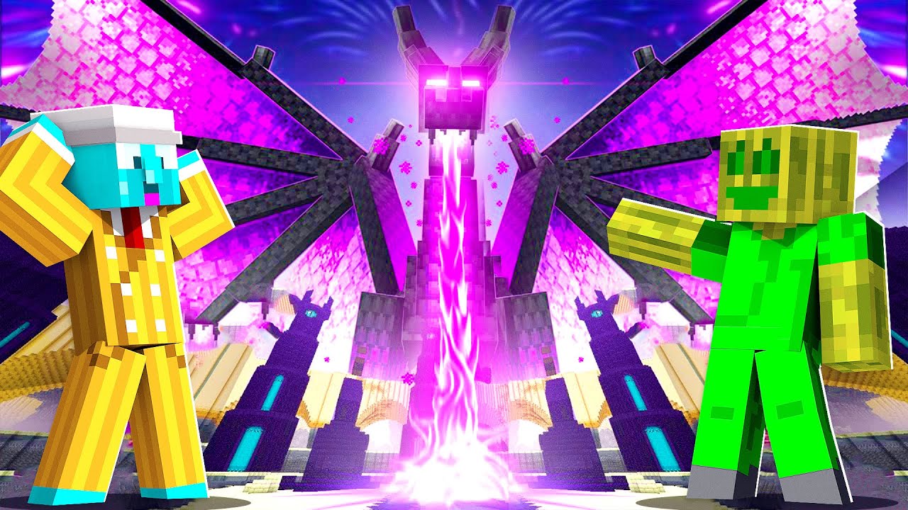 DER ENDER DRACHE KOMMT UNS HOLEN! 😱 - Minecraft - YouTube
