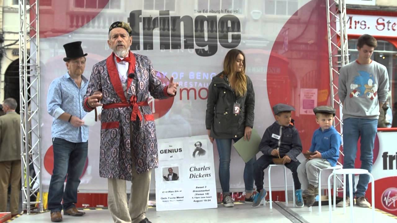 Oilver Twist asks for more Chris Foote Wood Edinburgh Fringe - YouTube