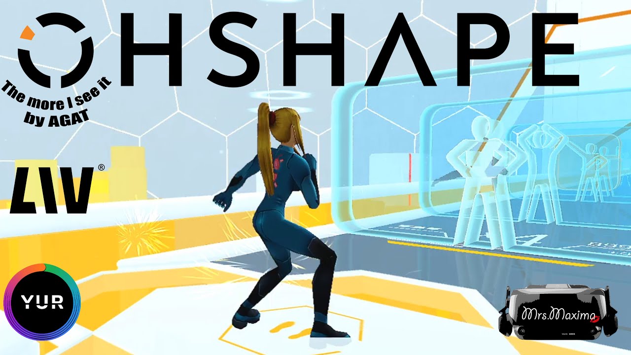 The more I see it by AGAT | new OHSHAPE VR official song | LIV | YUR | Hard mode - YouTube