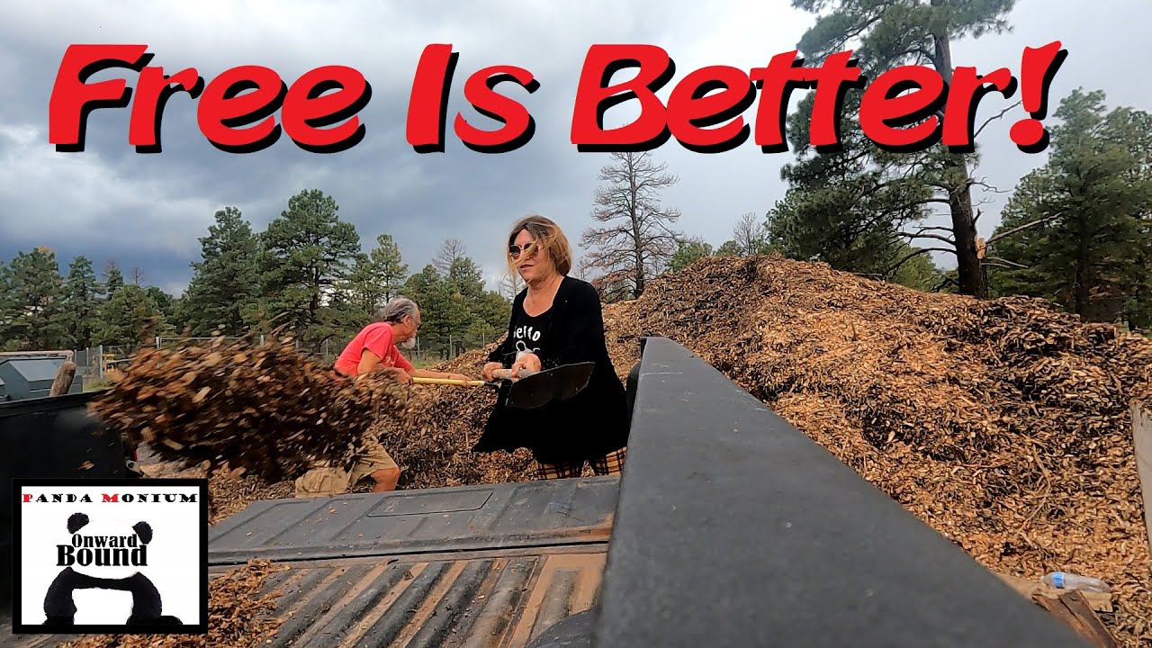 Making A Greywater Filter & Getting Free Mulch - YouTube