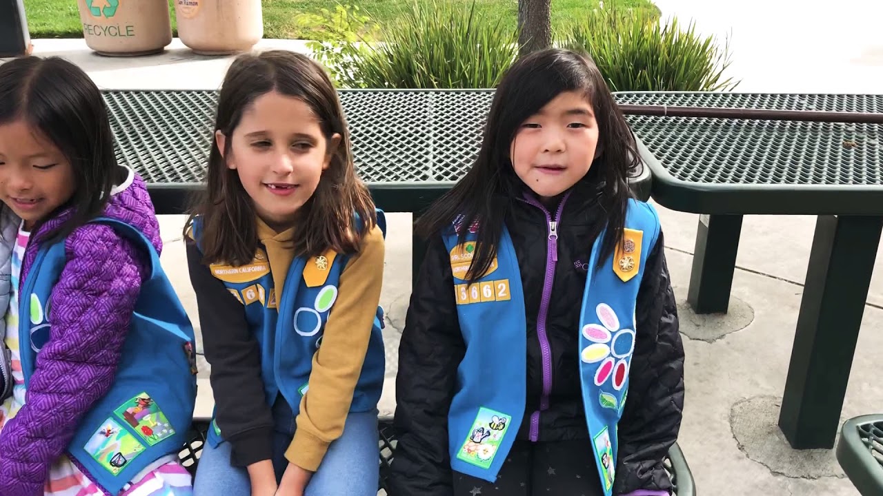 Girl Scout Daisies “Pass it On” - YouTube