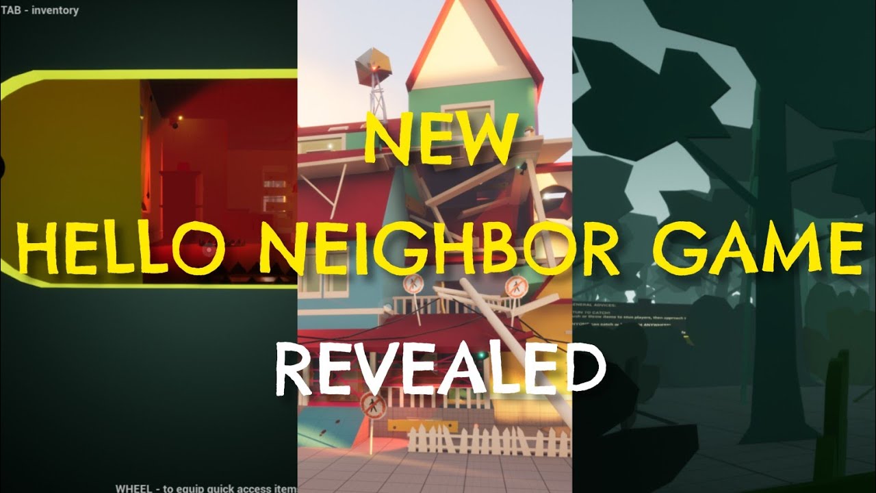 NEW Hello Neighbor Game REVEALED (RBO) - YouTube
