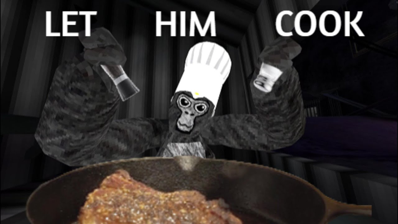 gorilla tag but I'm a CHEF - YouTube