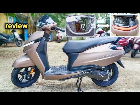 New tvs jupiter 110cc scooter 2025 details review - YouTube