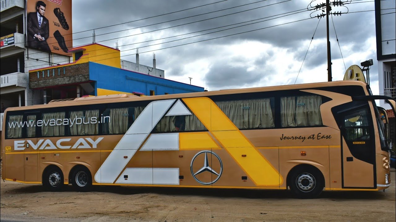 Aboard the new Mercedes benz SHD 2441 of Evacay - YouTube