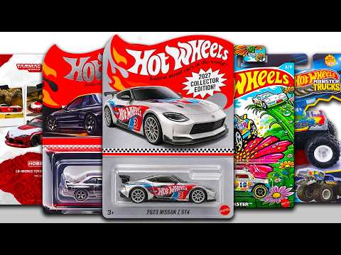 Showcase - Hot Wheels Mail-in Nissan Z GT4, RLC Skyline (R32), Spring 2027, Monster Trucks & More.