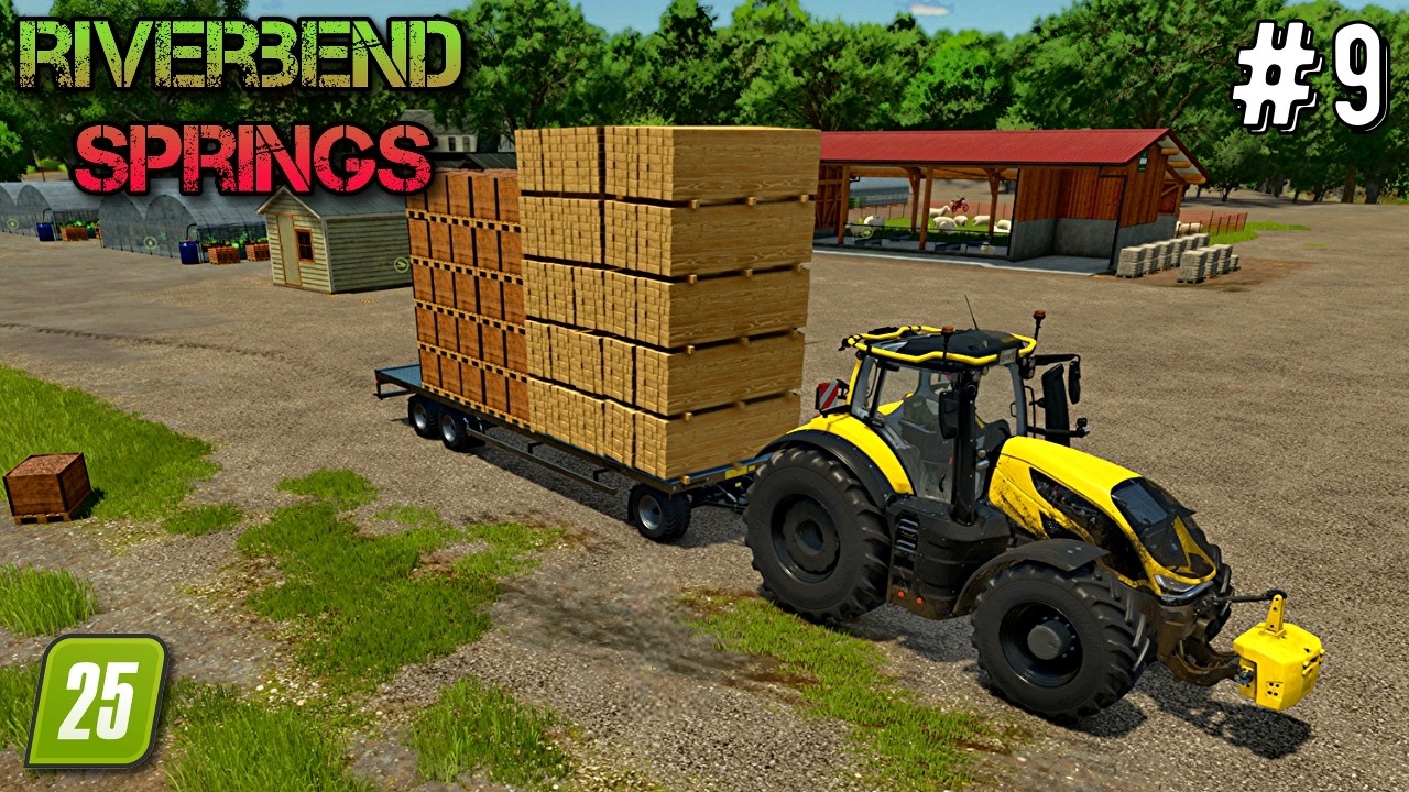 farming Simulator 25 Riverbend Springs Map Timelapse Ep #9 Mega Farm ...