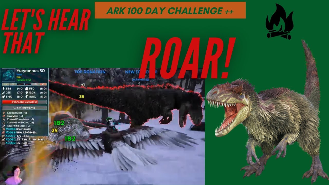 ARK: Survival Evolved - 100 Day Challenge - Episode 18 - Yuty Here ...