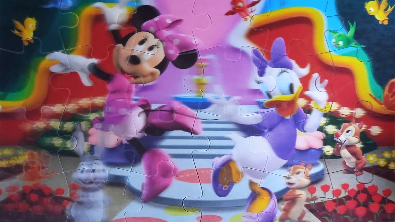 Minnie Mouse and Daisy Duck - Disney Junior Puzzle for Kids | Sistwo ...