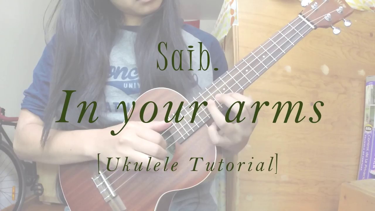 In your arms [ukulele tutorial] with beat - READ DESCRIPTION - YouTube