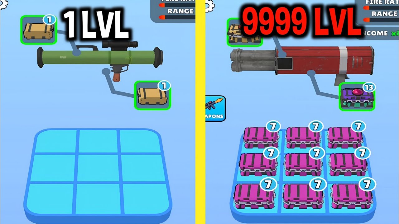 MAX LEVEL in Rockets Stack Game - YouTube