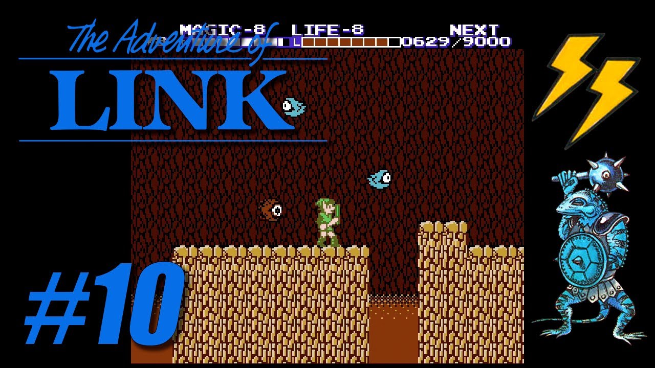 Zelda II: The Adventure of Link Walkthrough Part 10 - Valley of Death ...