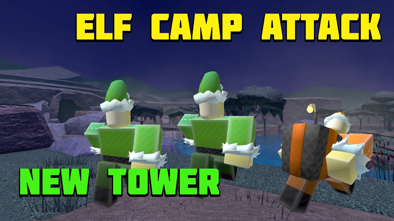 The towers of the ELF CAMP attack SOLO - Roblox Tower Defense Simulator ...