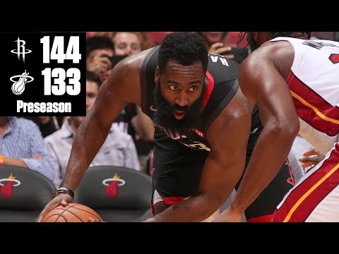 James Harden's 44 points lead Rockets to win vs. Heat | 2019 NBA Highlights