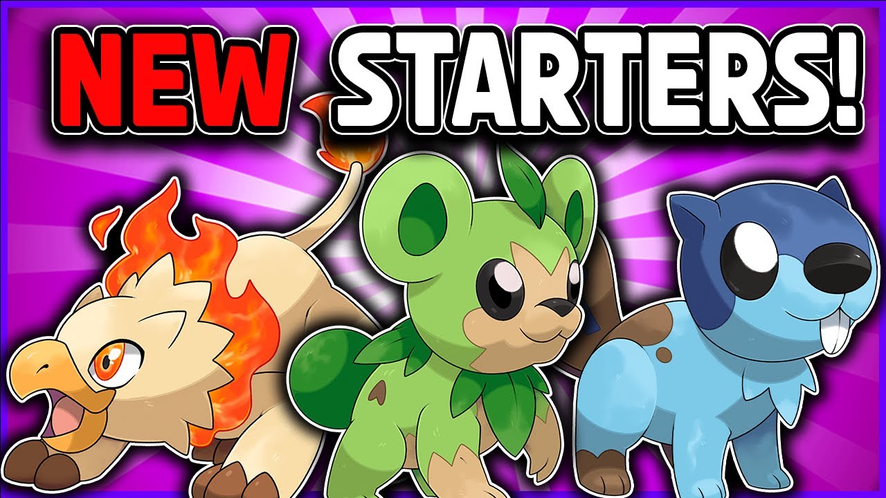 Creating NEW Starter Pokemon for my Fakemon Region! - YouTube