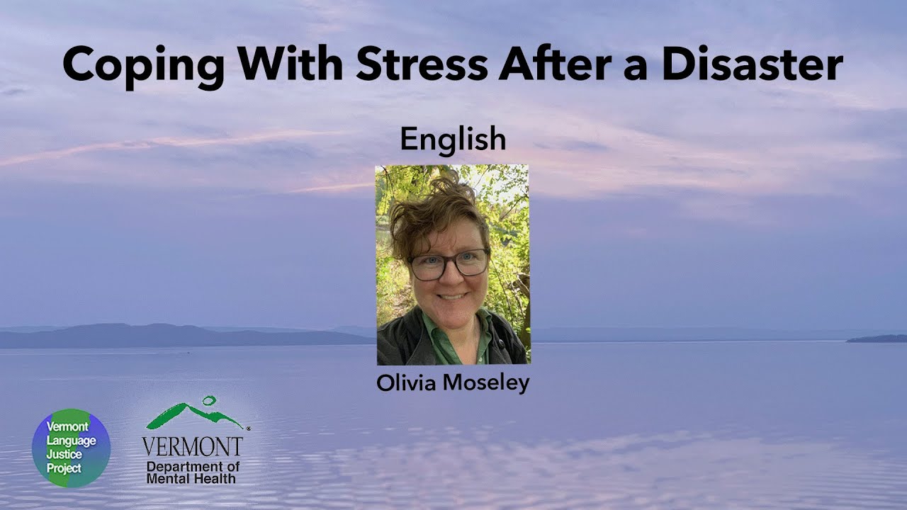 ENGLISH: Coping with Stress after a Disaster - YouTube