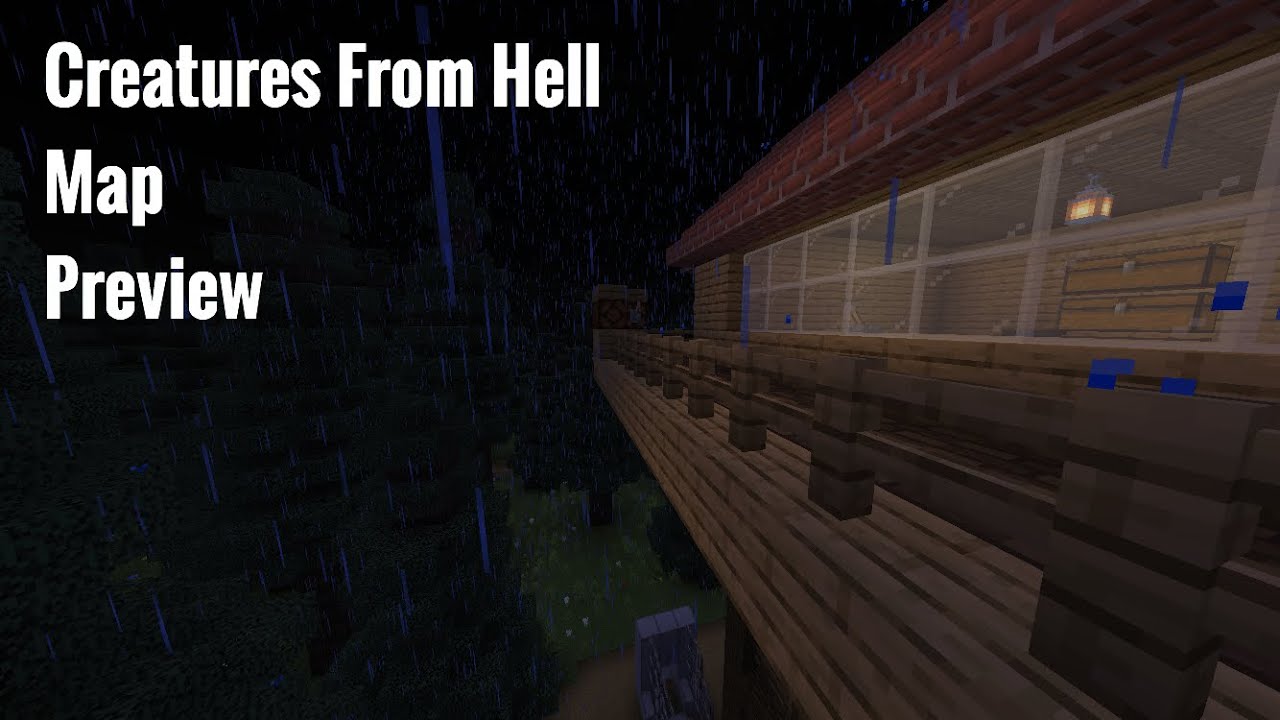 Creature From Hell Map Preview (Minecraft - YouTube